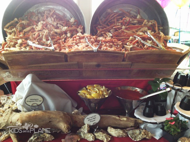 Weekend Brunch Buffet at Salty's on Alki Beach in Seattle